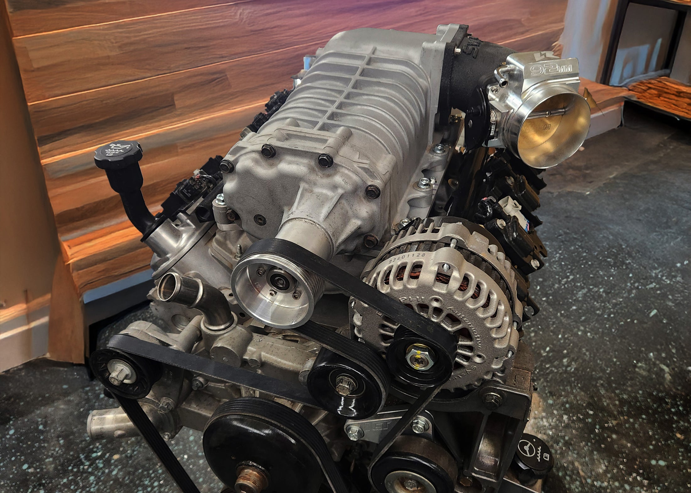 LS "truck" complete supercharger adapter kit – SwS Motorsports